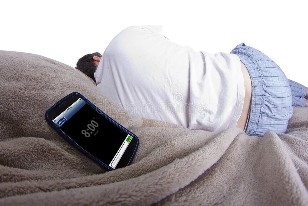 Snoozing Alarm stock image. Image of annoying, mobile - 40877617