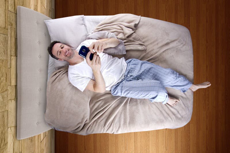 Snoozing Alarm stock image. Image of home, adult, laziness - 40877627