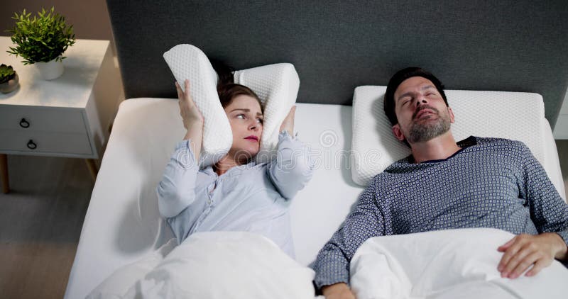 Snoring Man Sleeping with Apnea Stock Image - Image of people, awake ... Snoring Man Sleeping with Apnea Stock Image - Image of people, awake ...