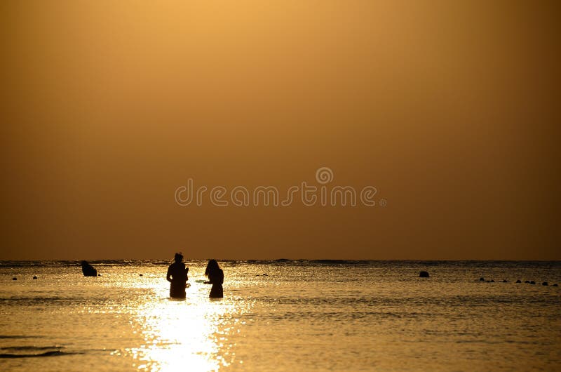 Snorkel at sunrise stock image. Image of desert, nature - 35806067