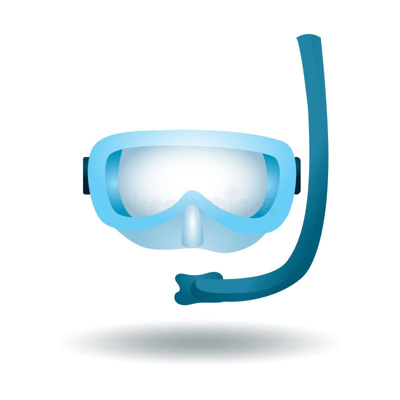 Snorkel. Vector Illustration Decorative Design Stock Vector ...