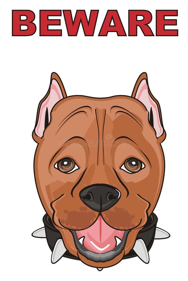 Snout of Staff with Red Word Stock Illustration - Illustration of ...