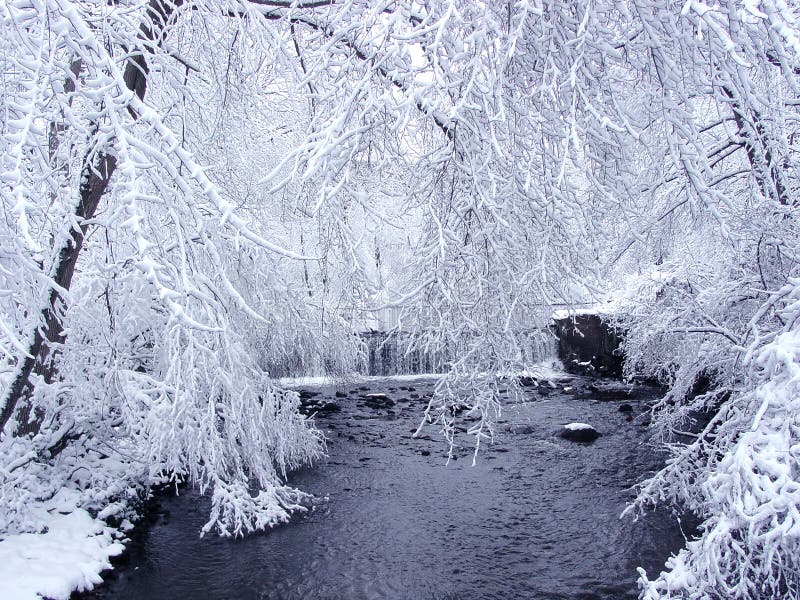 Snow stock image. Image of cristal, clear, water, river - 15774949