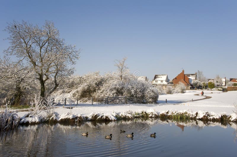 Snow stock photo. Image of redditch, snap, february, landscape - 4818040