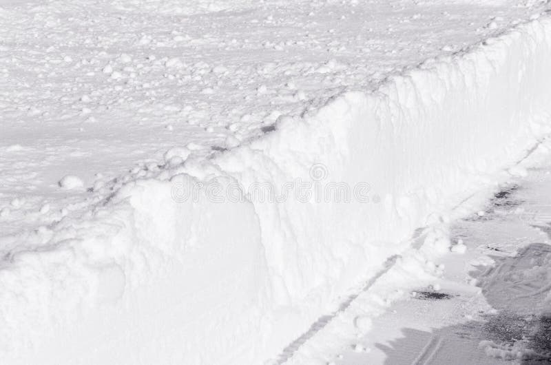 Snow Accumulation #1 stock image. Image of black, accumulation - 29129775