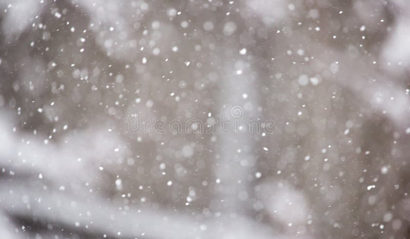 Snow in the Air As a Background Stock Image - Image of grey, particles ...