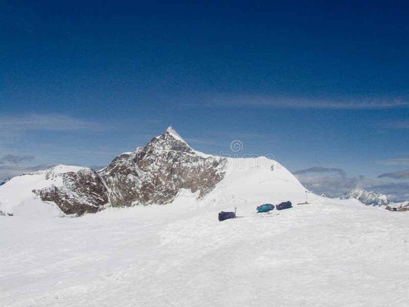 Snow in the Alps mountains stock image. Image of clear - 2735635