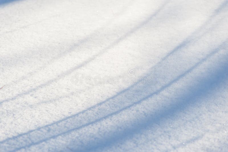 Blue shadows on the snow stock photo. Image of winter - 136724846