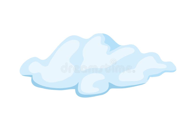 Snow Bank Flat stock vector. Illustration of white, landscape - 365467741