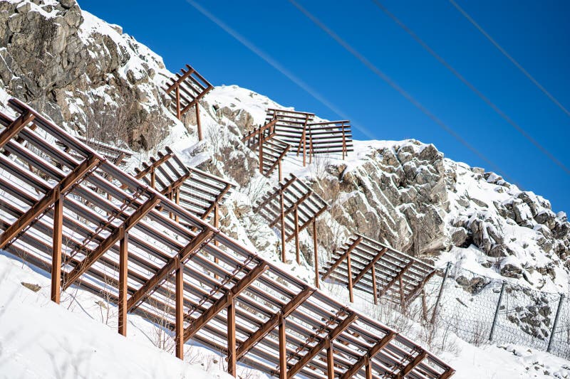 Snow Barriers Roof Stock Photos - Free & Royalty-Free Stock Photos from ...