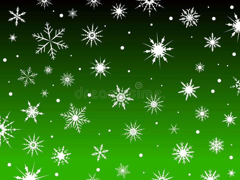 Snow Border stock vector. Illustration of snowing, flake - 2737553