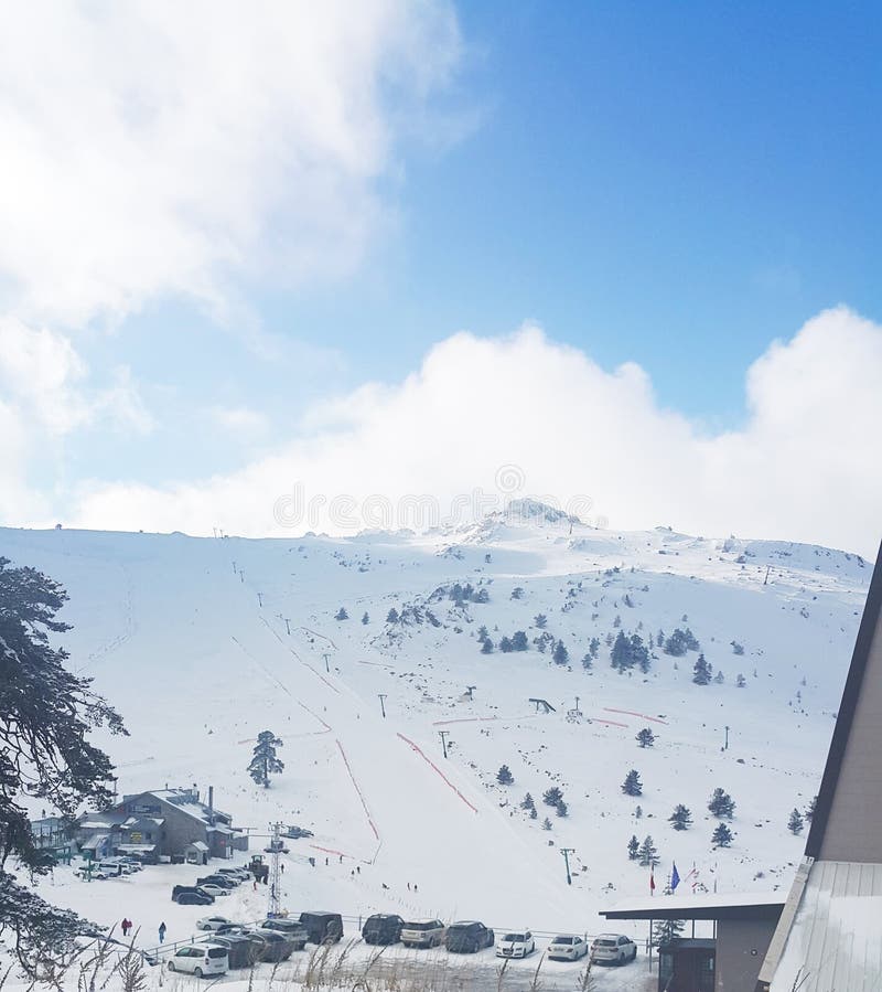 Snow breaks and fun stock image. Image of holidaysnn - 136368933