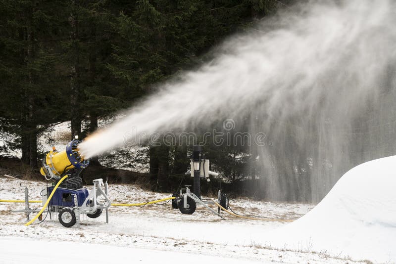 Snow machine stock photo. Image of active, forest, landscape - 134689730