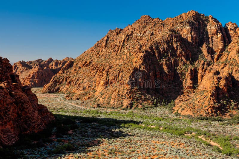 Snow Canyon State Park St. George, Utah Stock Photo - Image of cliffs ...
