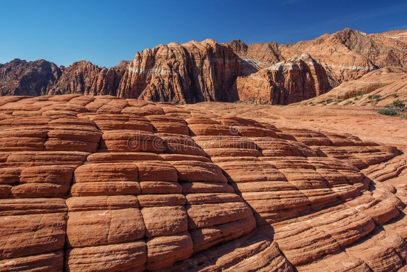 Snow Canyon State Park in Utah, USA Stock Image - Image of southern ...