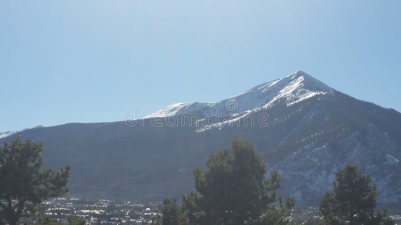 Snow cap mountain tops stock image. Image of snow, tops - 204320213