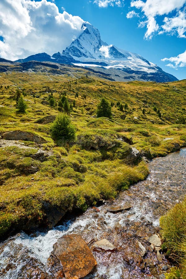 Snow capped mountains stock image. Image of nature, highest - 60073223