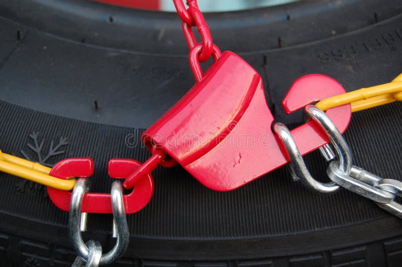 Snow chain stock photo. Image of business, blue, strength - 29102696