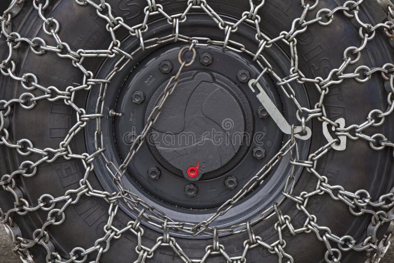 Snow chains stock image. Image of chains, snow, tires - 55626009