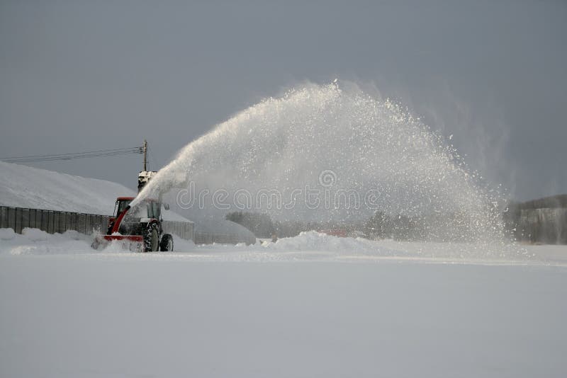 Snow clearing stock image. Image of roads, deep, machine - 34823839