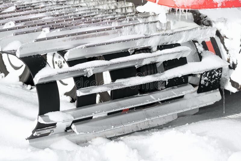 Snowcat stock photo. Image of scoop, work, concept, street - 172450782