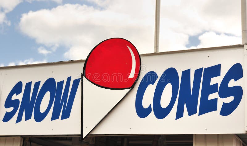 Rainbow Snow Cone stock photo. Image of blue, stadium - 6536920