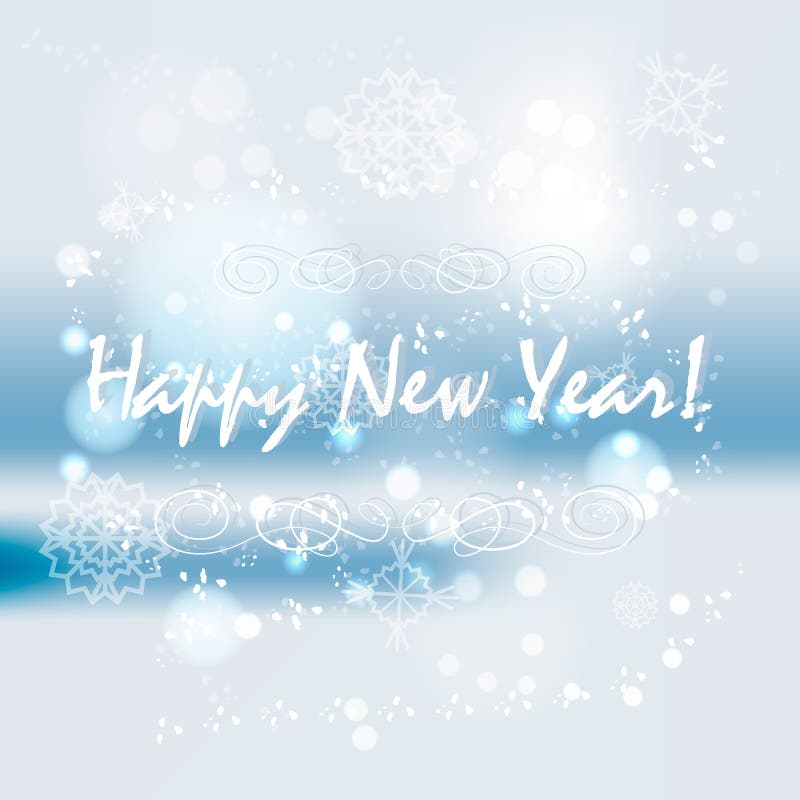 Snow congratulations stock vector. Illustration of background - 162795329