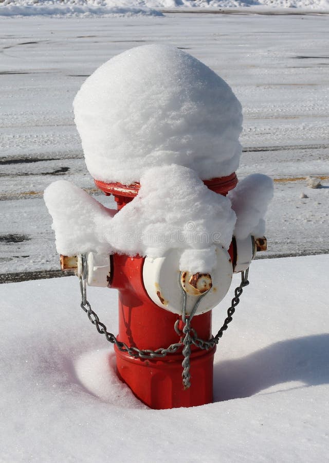 Snow covered fire hydrant stock photo. Image of winter - 50794424