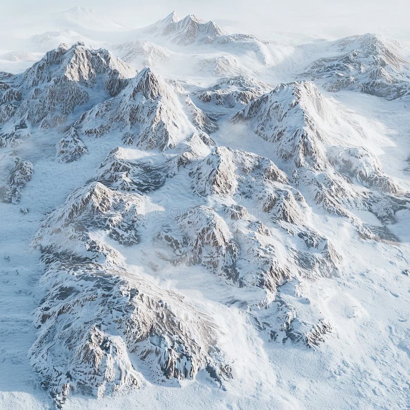 Snow Covered Mountain Summits Under Clear Blue Sky Stock Photos - Free & Royalty-Free Stock ...