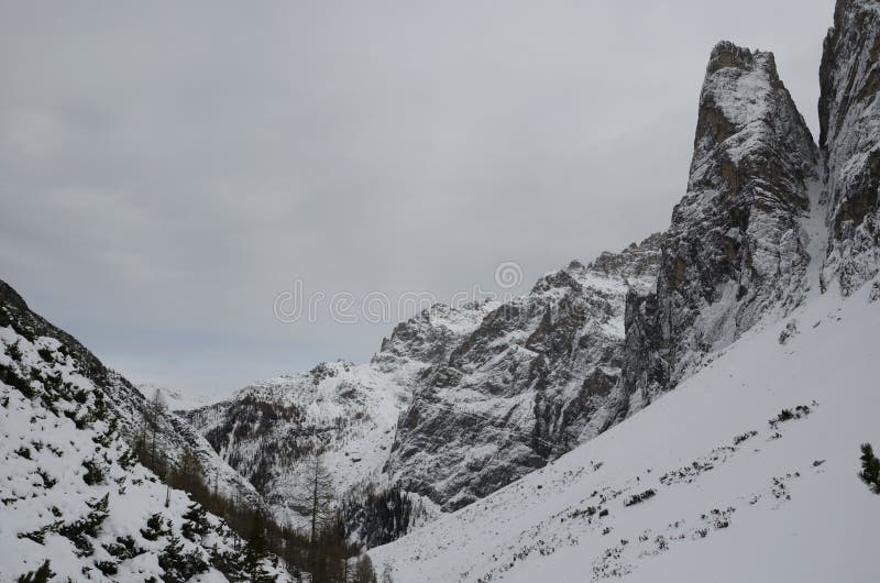 Fiscalina Valley, Sexten Dolomites, Italy Stock Image - Image of ...