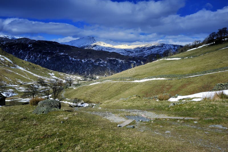 Snow Covered Peaks stock image. Image of national, peaks - 30922845
