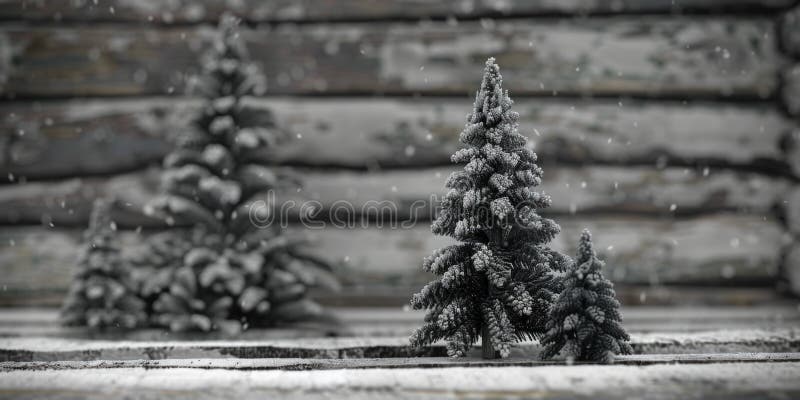 Snow-covered Trees in a Winter Landscape. Suitable for Winter-themed ...