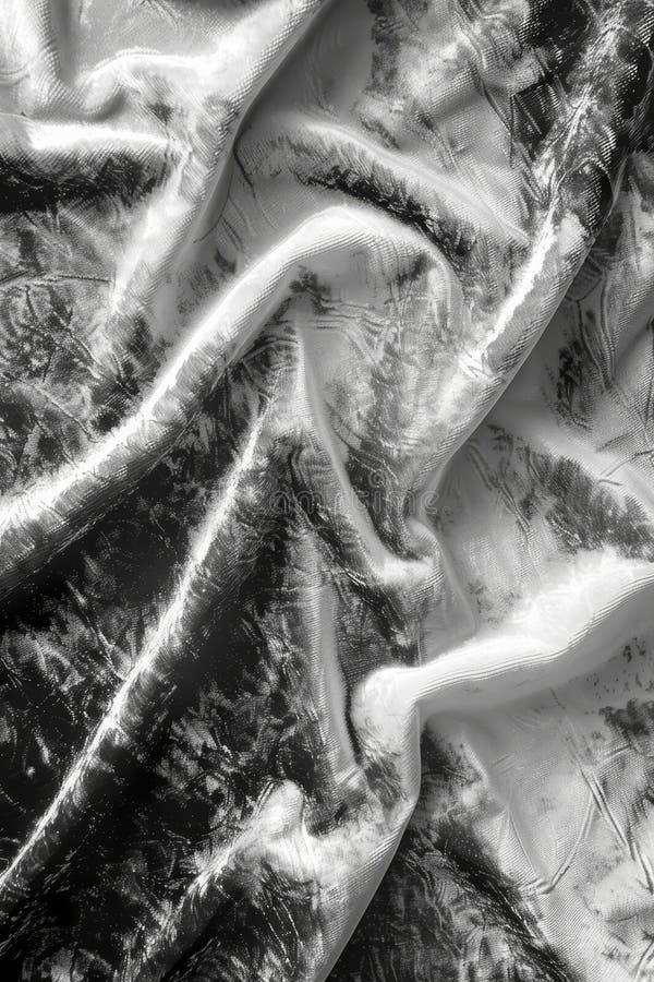 Snow Covered Velvet Fabric Texture. Generative AI Stock Illustration ...