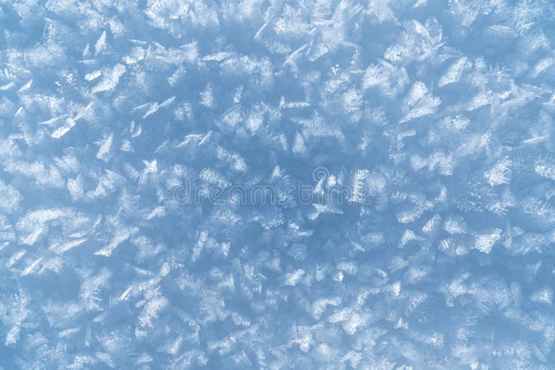 Snow Crust Top View Winter High Definition White Background Stock Image ...