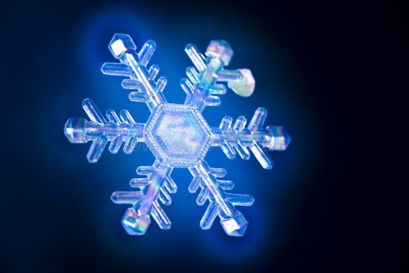 Snow Crystal stock image. Image of region, december, happy - 10128181