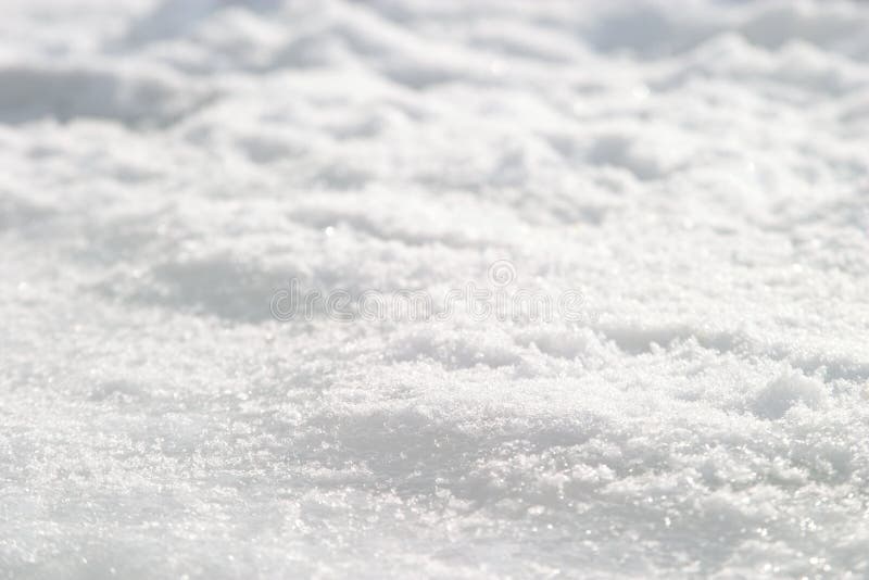Icy Snow Crystal Macro Detail Winter Landscape Ground Stock Image ...