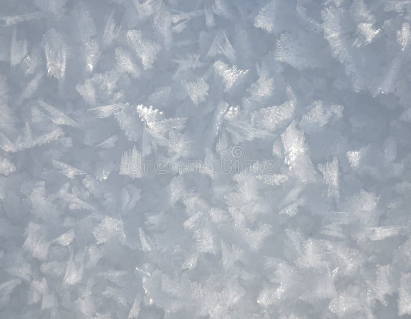 Snow crystals stock image. Image of snow, white, surface - 10476561