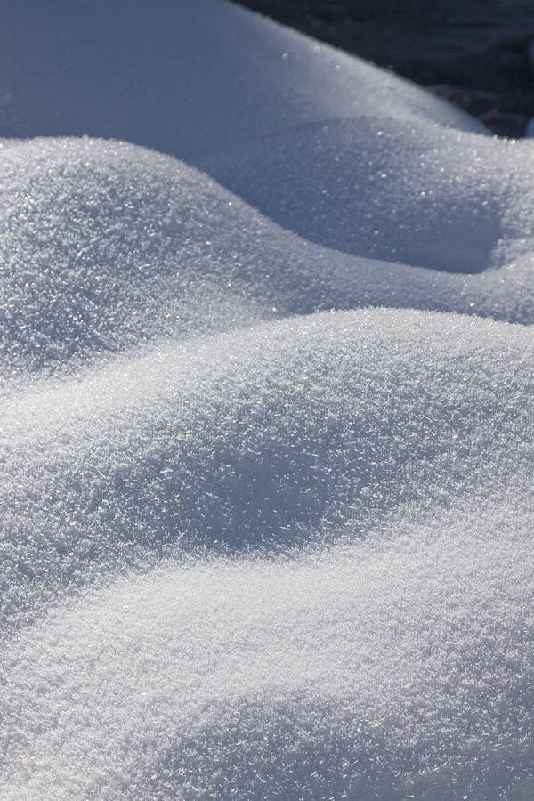Snow crystals stock image. Image of landscape, crystals - 18129603