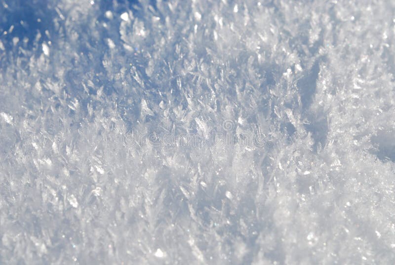 Snow crystals stock image. Image of clean, ground, snowflake - 8112301