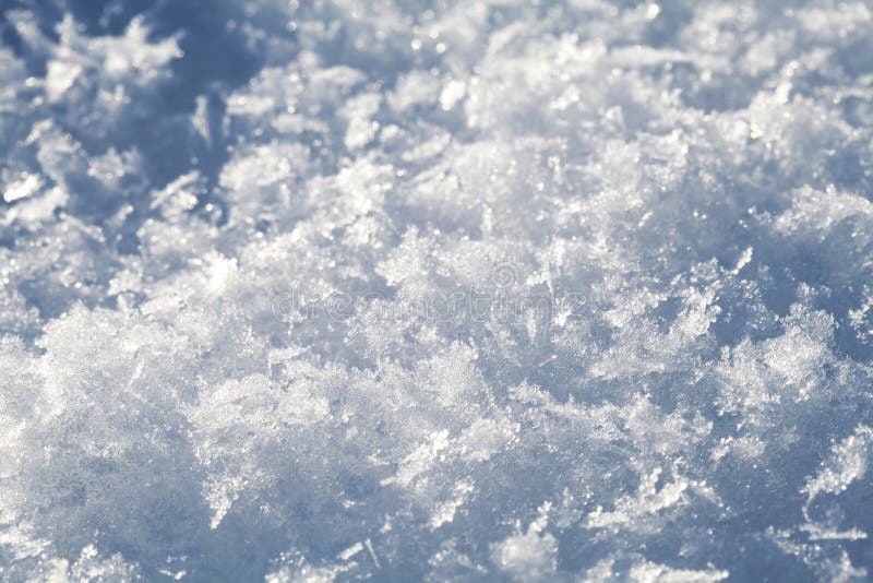 Snow crystals close-up stock photo. Image of white, winter - 140711338
