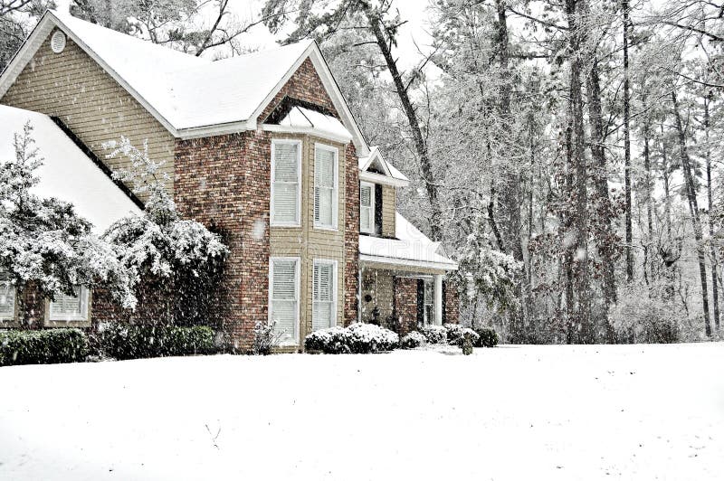 Snow Day stock photo. Image of christmas, blizzard, country - 7683592