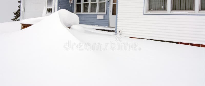 Snow Drift stock image. Image of nature, snowedin, drift - 28312123