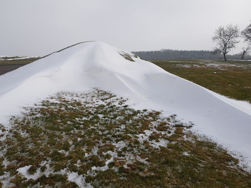 Snow Drift stock photo. Image of winter, cold, weather - 111409360