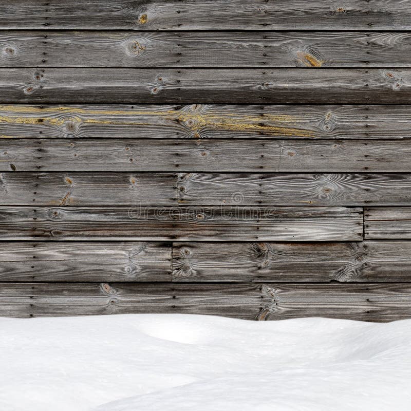 Snow drift on wood boards stock photo. Image of christmas - 48109816