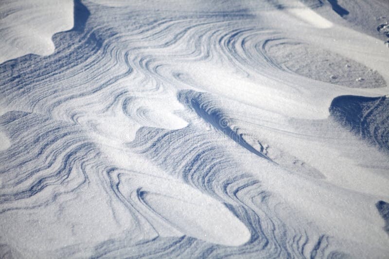 Snow And Ice Dunes On Shore Of Lake Erie At Sunset, Presque Isle State ...