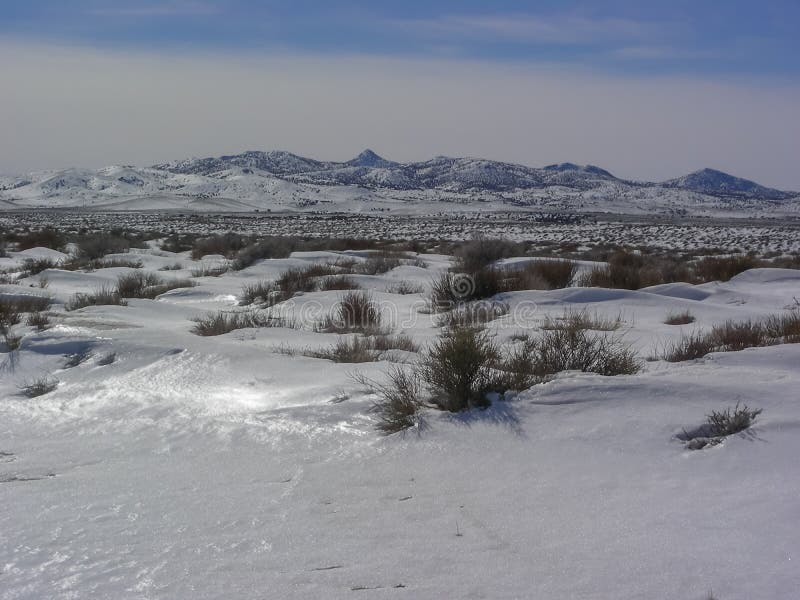 Nevada Mountain Range Snow stock photo. Image of range - 141214472