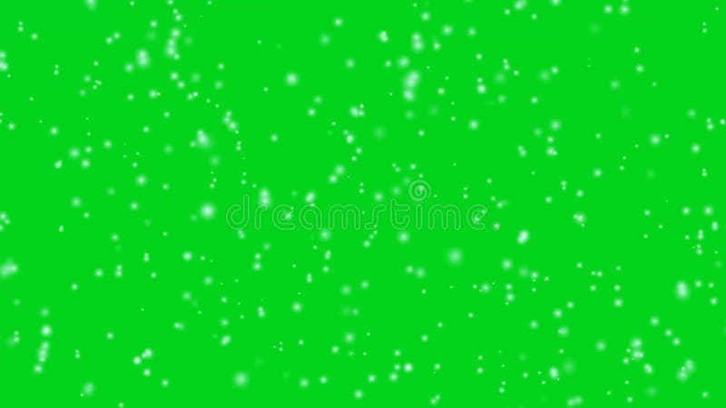 Snow Effect and Increase Heavy by Time and Soft in End Green Screen ...