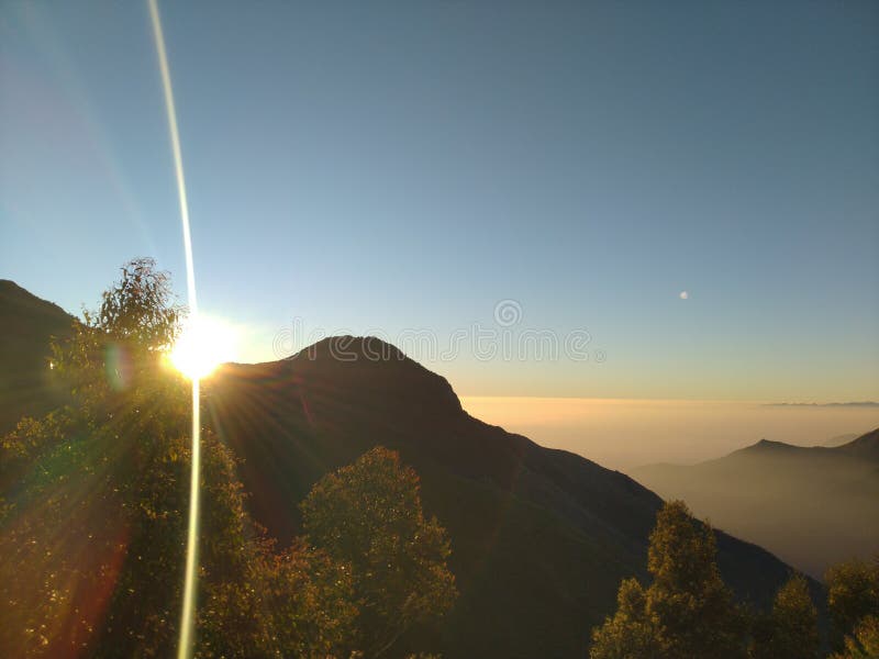 Snow fall stock image. Image of fall, munnar, station - 136213353