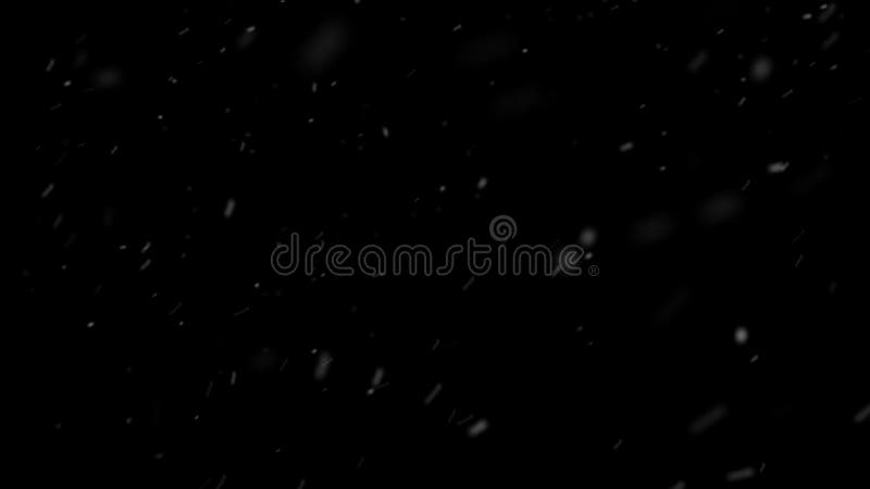 Falling Snow with Alpha Channel for Overlay Stock Footage - Video of ...