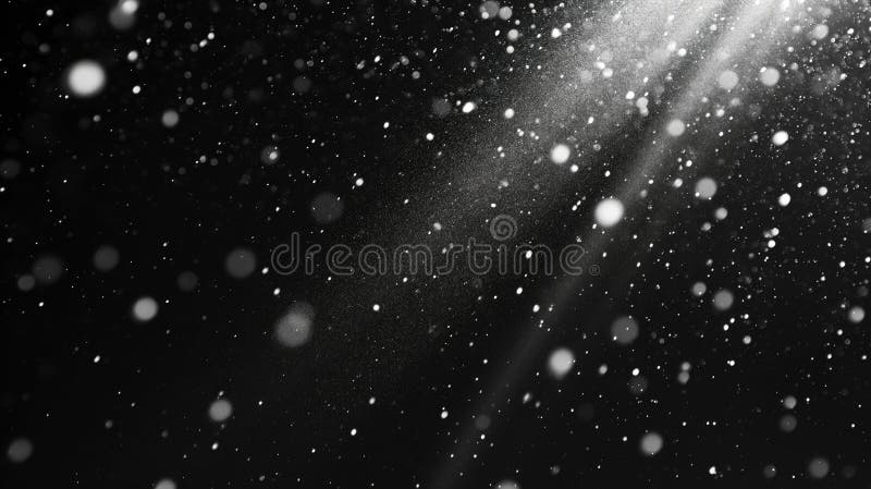 Snow falling down isolated stock photo. Image of crystal - 306137312